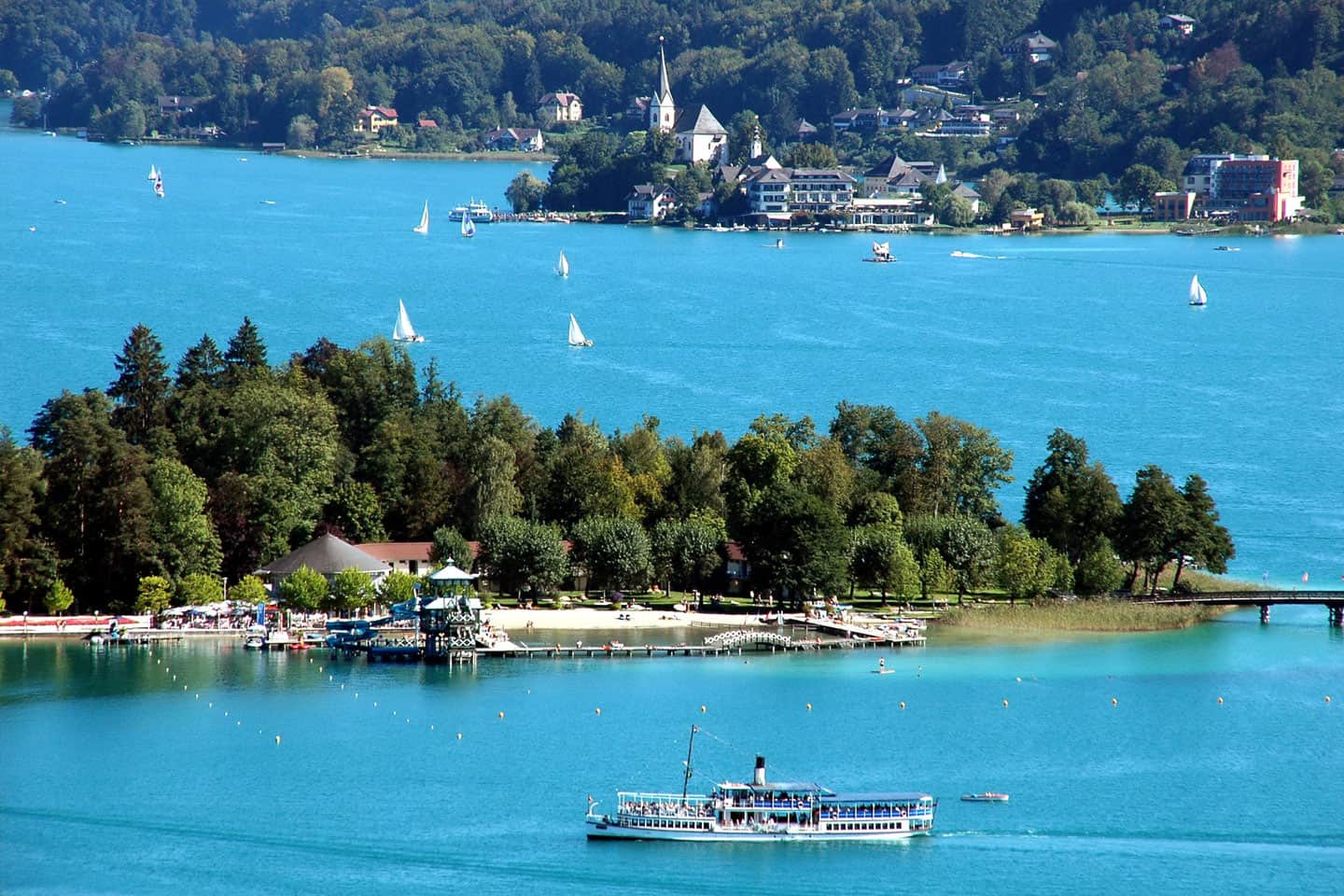 Avontuur in Karinthië, Oostenrijk | Boottocht op de Wörthersee: Vind ...
