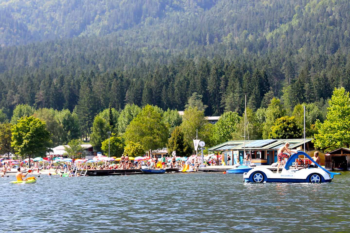 Zwemmen in Karinthië, Oostenrijk | Strandbad Hermagor: Vind alle ...