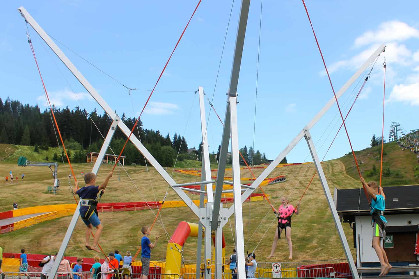 Bungeejumpen in Karinthië, Oostenrijk | Bungeejumpen op Alp Gerlitzen ...
