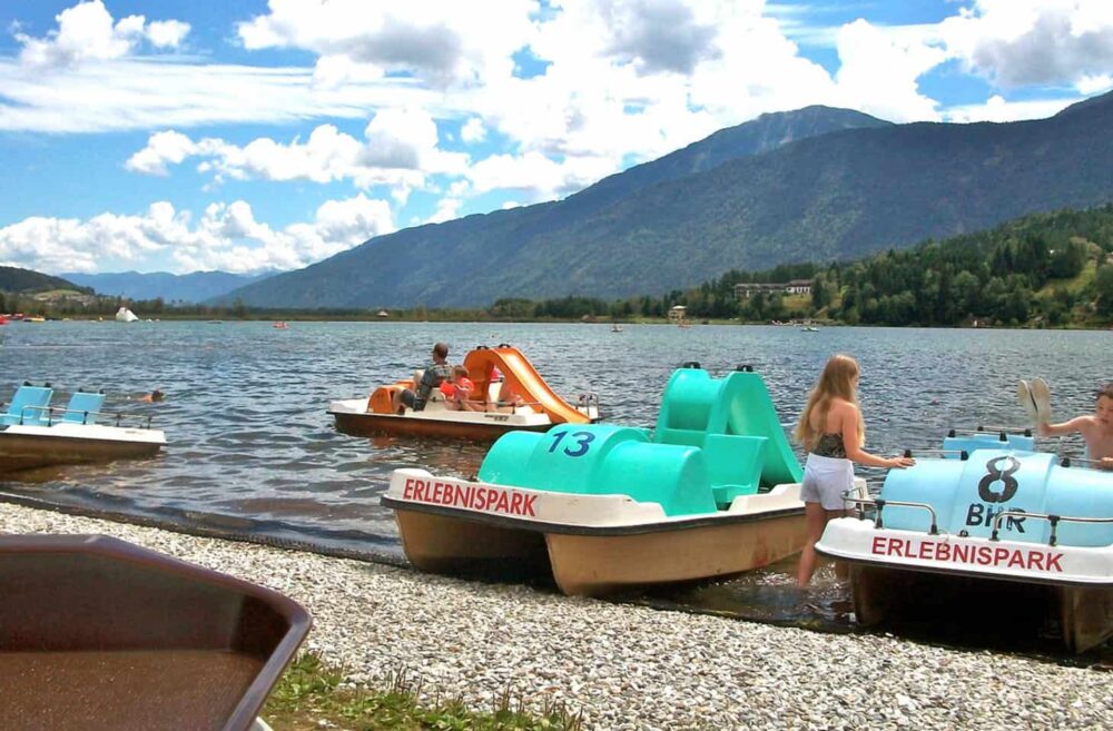 Waterfietsen in Karinthië, Oostenrijk | Kärntner Erlebnispark: Vind ...